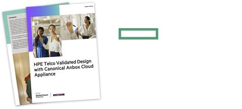 Hpe Telco Validated Design With Canonical Microcloud Ubuntu