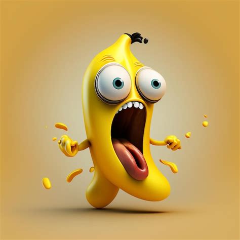 premium ai image banana created with artificial intelligence