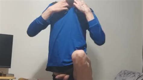 Sexy Lad Wearing Layers Of Clothes With Perfect Skinny Body Does Strip