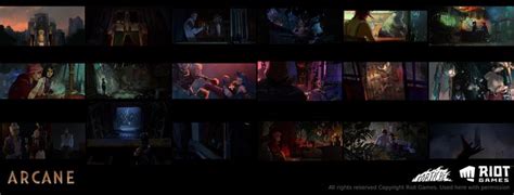 Artstation Colorscript And Colorkeys On Episode 5 Arcane League