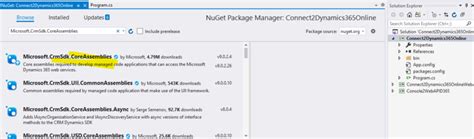 Connect Dynamics 365 From Console Application Using Cnet Softchief