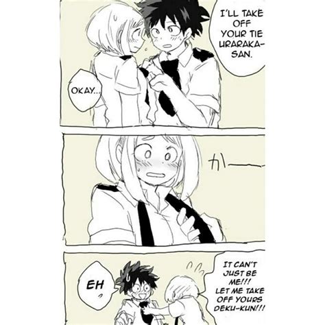 Izuku X Ochako My Hero Academia Amino