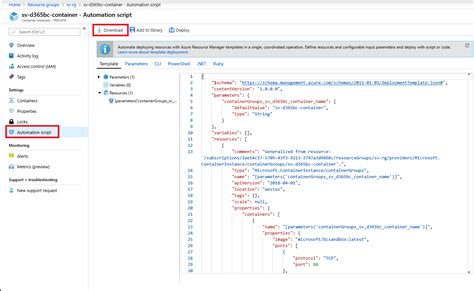 Generate Azure Business Central Containers Using Deployment Template