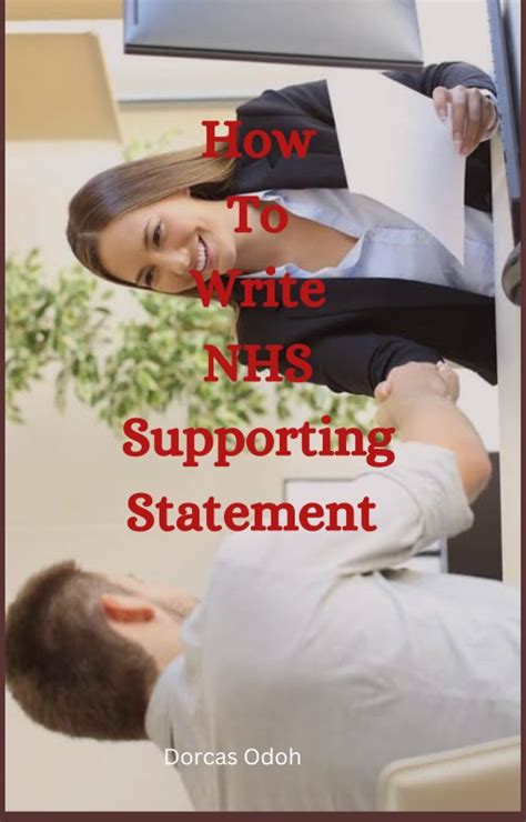 Buy How To Write Nhs Supporting Statement By Dorcas Odoh On Selar