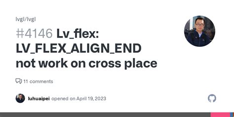 Lv Flex LV FLEX ALIGN END Not Work On Cross Place Issue 4146 Lvgl