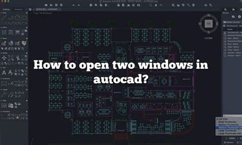 How To Open Two Windows In Autocad