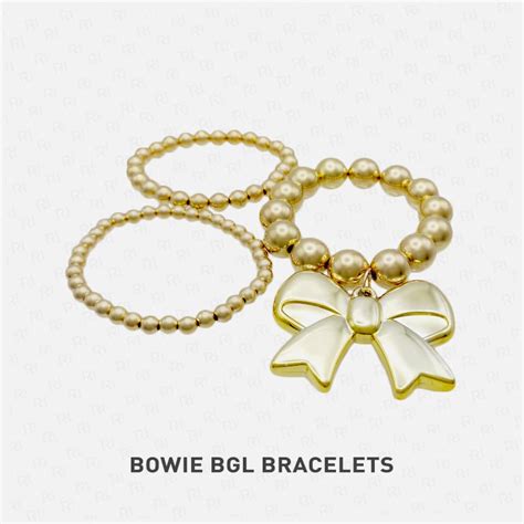 Bowie Bgl Vòng Tay Set 3 Chiếc