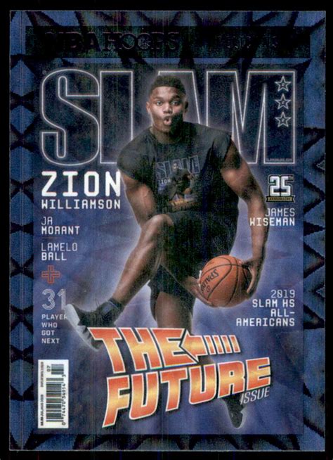 2020 21 Hoops Slam Purple Explosion 17 Zion Williamson Nm Mt