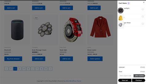 Shopbuilder Elementor Woocommerce Builder Addons