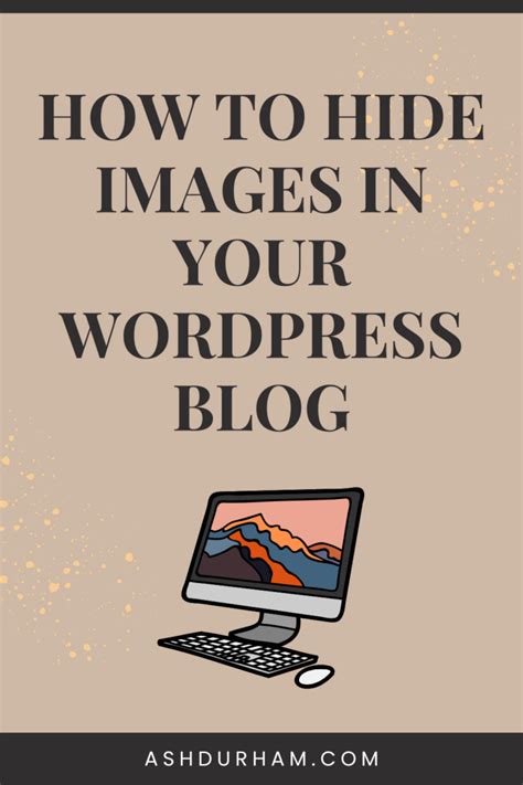 How To Hide Images In Blog Text On Wordpress