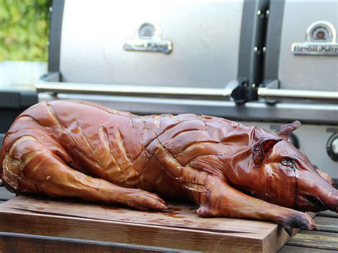 Spanferkel Vom Smoker Gesmoktes Spanferkel Von Klausgrillt Chefkoch