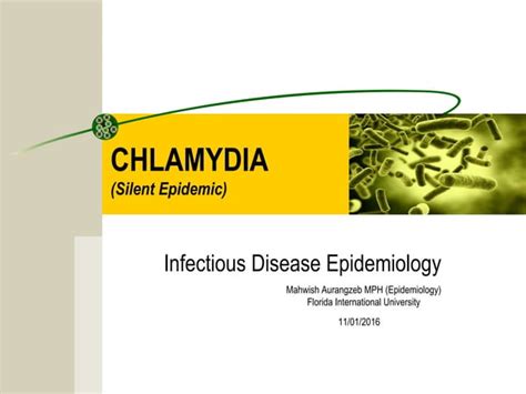Chlamydia Presentation Ppt Sexual Conditions Sexual Health