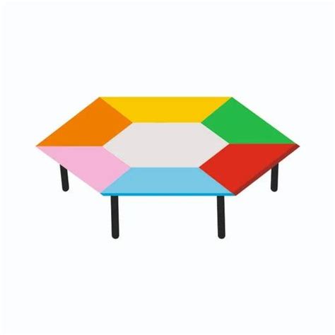 Wooden Iron Octagonal Class Room Table 4 Seater At Rs 6000piece In Indore