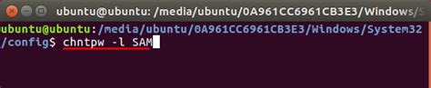How To Reset Windows Password With Ubuntu Live CD USB