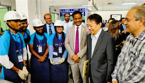 Adb President Visits Seip Training Activities At Bkttc Dhaka Seip