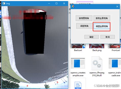 自动驾驶avm环视算法 3d碗型投影模式的exe测试工具 avm 3d碗形网格 csdn博客