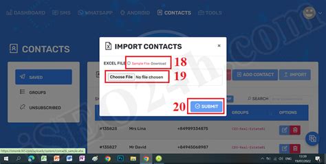 Create The Customers Group And Import Customers From Excel File