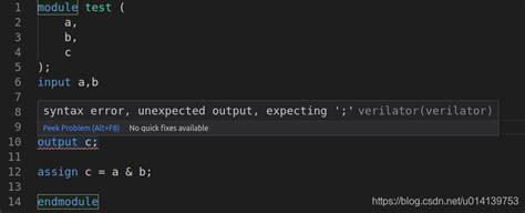 Ubuntu下vscode配合verilator实现语法纠错vscode Verilator Csdn博客