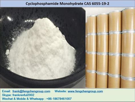 Cyclophosphamide Monohydrate Cas 6055 19 2 Manufacturers And Suppliers