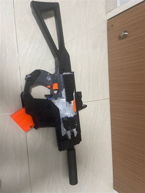 Modded Nerf Vector Hobbies And Toys Toys And Games On Carousell