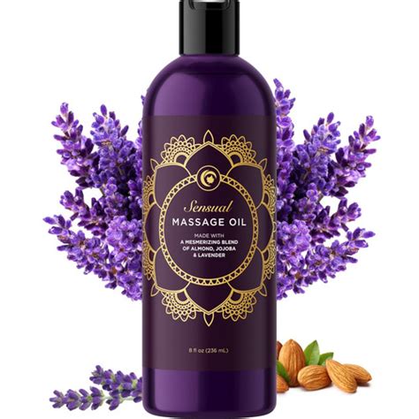 Aromatherapy Sensual Massage Oil For Couples Relaxing Full Body