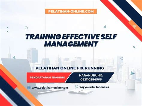 Training Effective Self Management Pelatihan Online Terbaik Dan