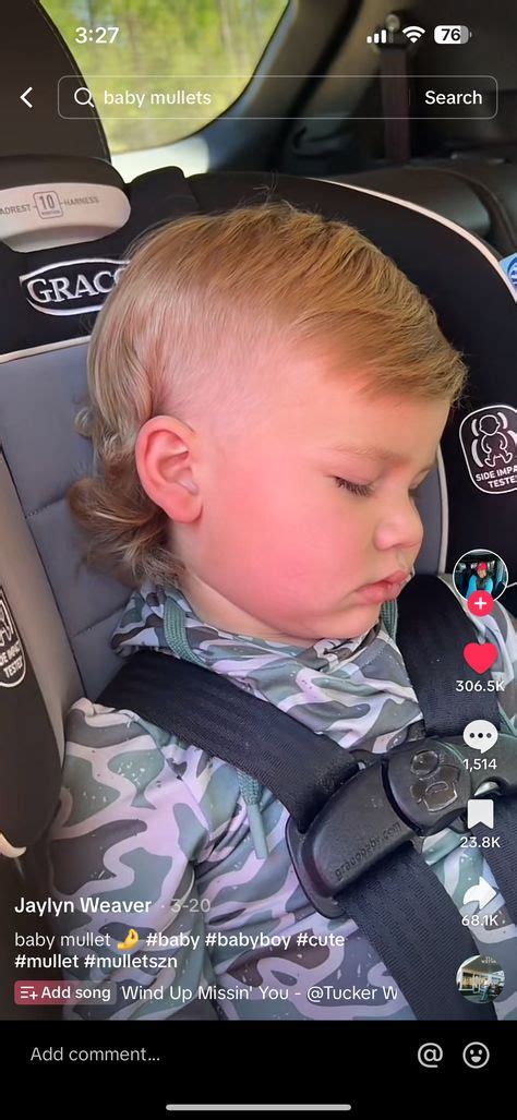 Infant Mullet Haircut