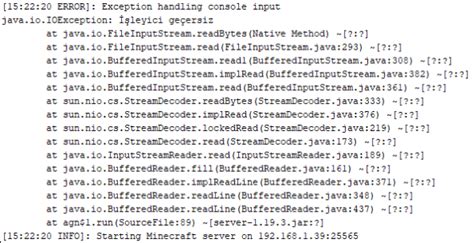 i m trying to open a server but i m getting an error like this the