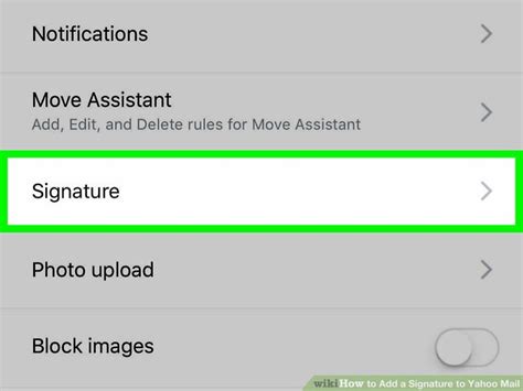 How To Add A Signature To Yahoo Mail Steps With Pictures