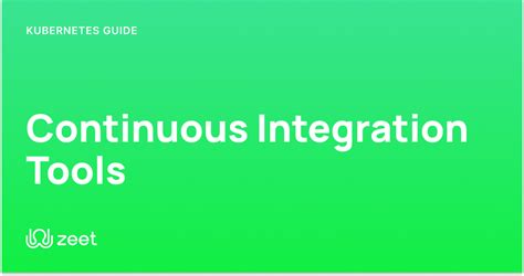 Most Reliable Continuous Integration Tools Zeet Co
