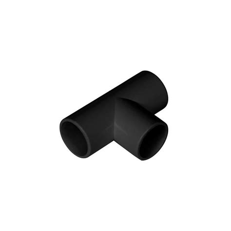 Overflow Tee 20mm Black Plumbing For Less