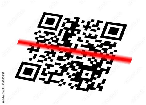 Code Barre Qr 2 Illustration Stock Adobe Stock