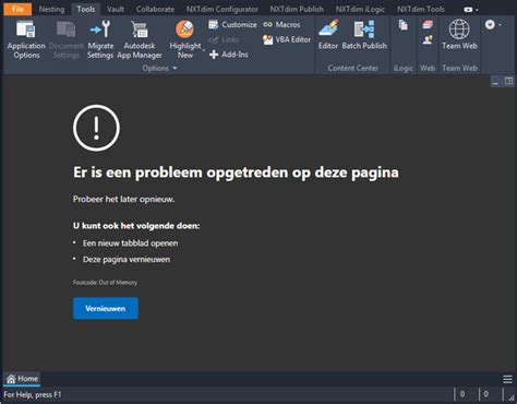 Inventor 2024 Professional Out Of Memory Error Autodesk Community
