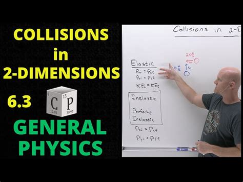 Free Video Collisions In 2 Dimensions General Physics From Chads
