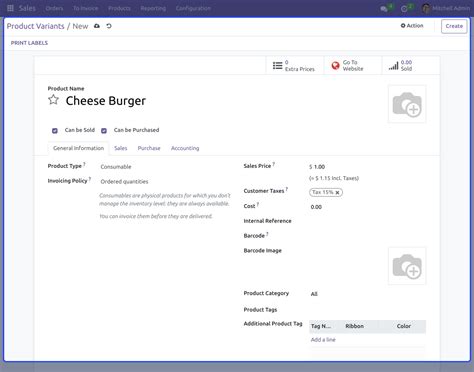Odoo Product Barcode Generator Webkul