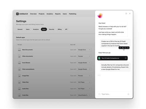Ai Assistant — Untitled Ui By Jordan Hughes® On Dribbble