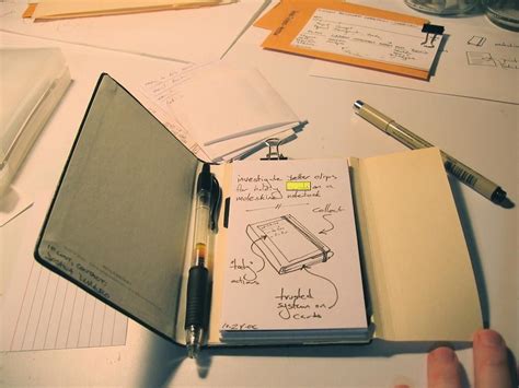 Hipster PDA Index Cards For Note Taking