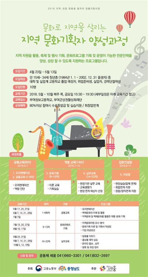 ⭐️지역 문화기획자 양성과정⭐️ 지역 자원을 활용하여 축제 및 행사 사회적협동조합 공동체 세움