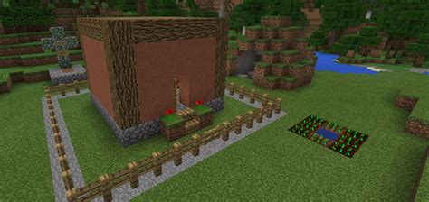 Self Building House Command Blocks Redstone Minecraft Pe Maps
