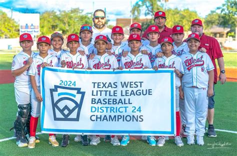 2024 District 24 11 12 Baseball Champions West Brownsville Little League
