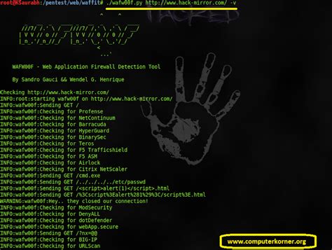 Waffit Wafwoof Web Application Firewall Detection Tool Backtrack 5 R3 Tutorial