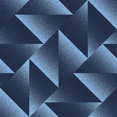Premium Vector Split Rhombus Seamless Pattern Trendy Vector Blue Geometric Abstract Background