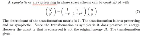 Symplectic Integrators The Flat Earth Wiki