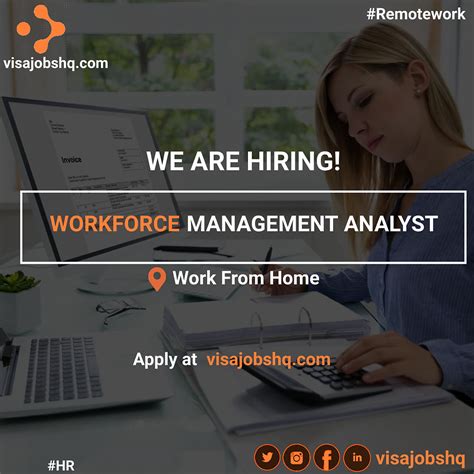 Workforce Management Analyst Remote Work From Home