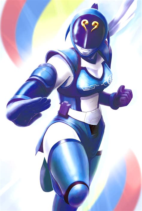 Akiba Blue Hikounin Sentai Akibaranger Drawn By Hirohibikigaro