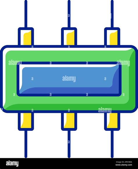 Connector RGB Color Icon Stock Vector Image Art Alamy