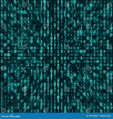 Binary Numbers Background Stock Illustration Illustration Of Files 198738482