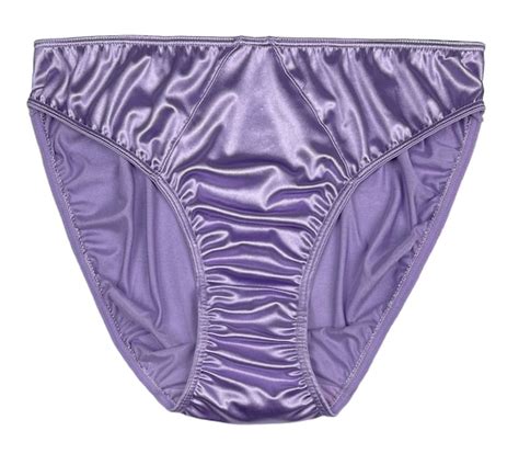 Satin High Cut Briefs