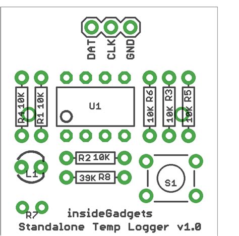 Standalone Temperature Logger Insidegadgets