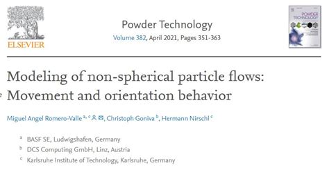 Publication Team Cfd Cfdem Dem Particles Dcs Computing Gmbh